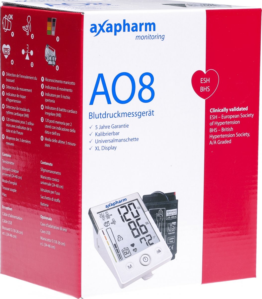 acc Axapharm apparecchio pressione da braccio - Pharma TI